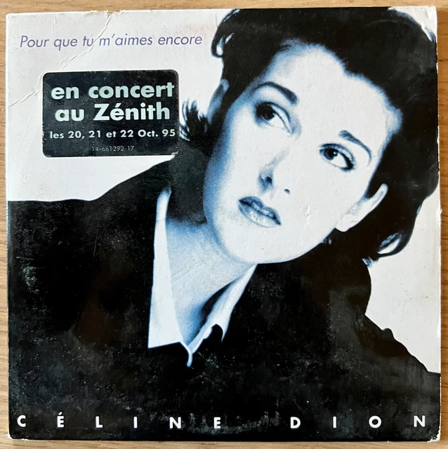 CÉLINE DION POUR Que Tu M'aimes Encore Cd Single Card Sleeve EUR 1,00 ...