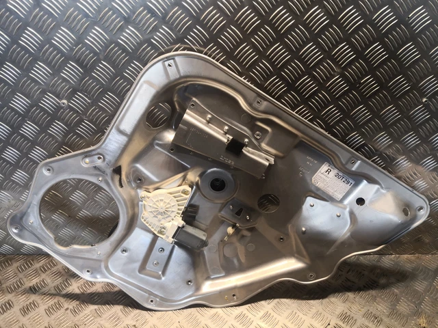 MERCEDES-BENZ S W221 Hinten Rechts Fensterheber Heber Mechanismus ...