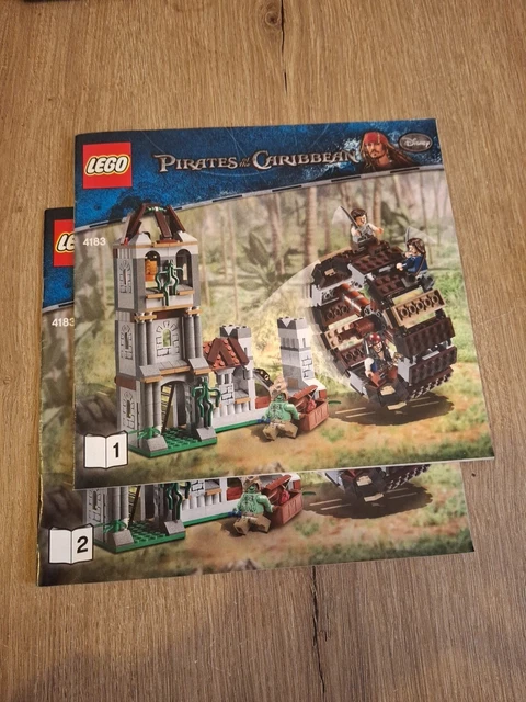 LEGO NOTICE DE Montage Instruction Pirates Des Caraïbes 4183 £19.89 ...