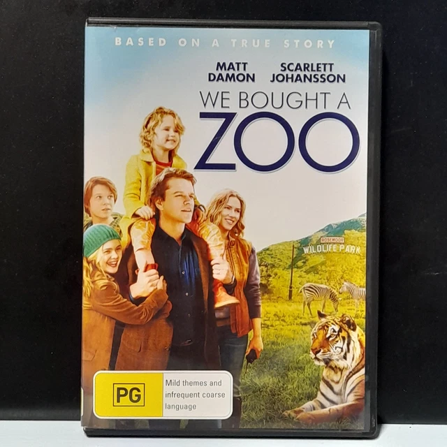 WE BOUGHT A Zoo (DVD, 2011) Rated PG PAL Region 4 Good Condition $3.00 ...