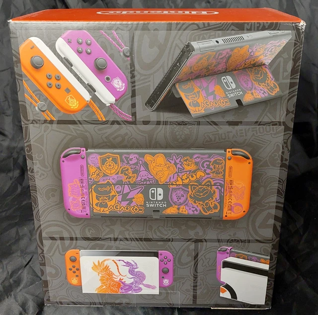 NINTENDO SWITCH CONSOLE (OLED Model) Pokemon Karmesin & Purple Edition ...