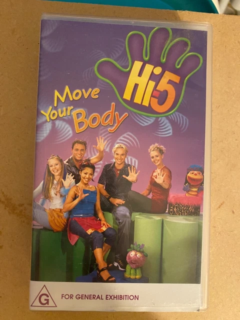 VHS HI-5 HI5 Move Your Body 1999 VHS Video Australian Children's ...