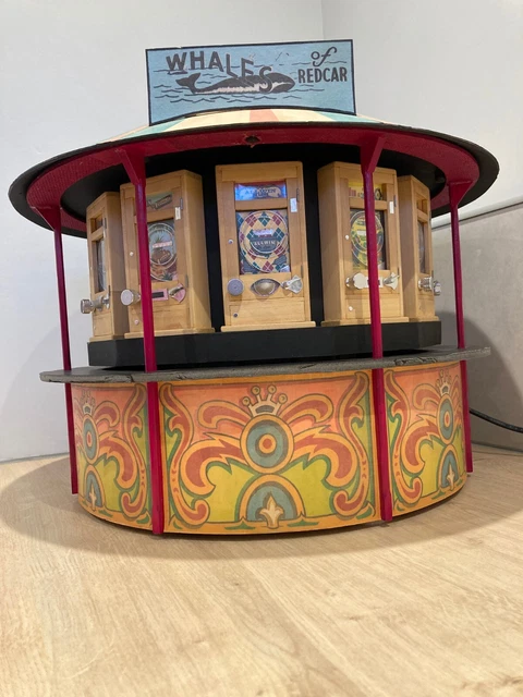 OLIVER WHALES, ALLWIN, scale model, display, model fairground, slot ...