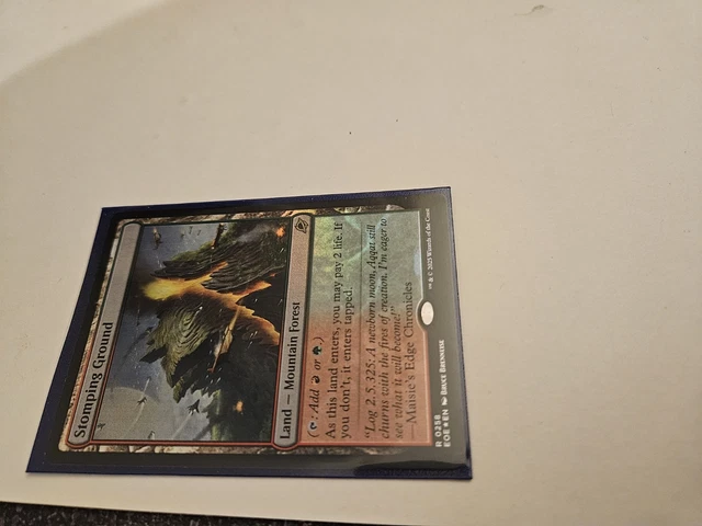 MTG EOE EDGE of Eternities Stomping Ground Rare Land Card £7.55 ...