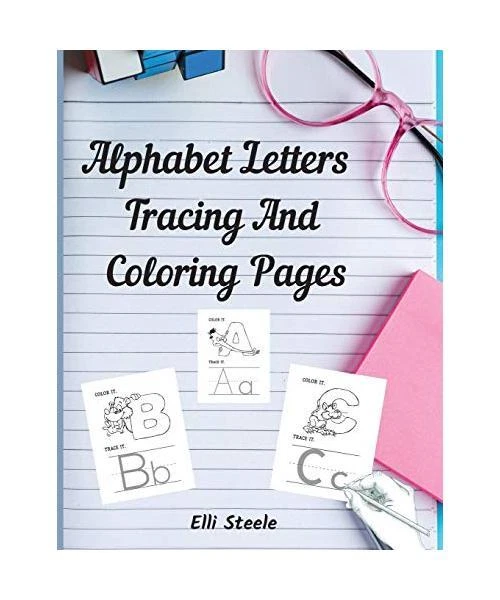 ALPHABET LETTERS TRACING And Coloring Pages: Letter Tracing And ...