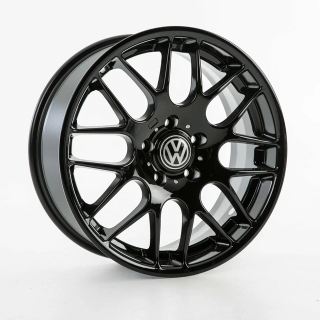 VW TRANSPORTER ALLOY Wheels 20 Inch T5 T6 T7 Gloss Black + Run Flat ...