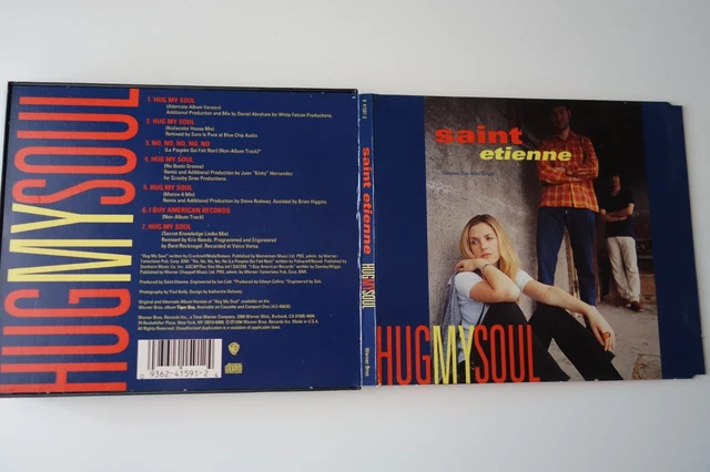 SAINT ETIENNE: HUG My Soul. U.S. ONLY 7-TRACK CD SINGLE. ECOPACK £14.39 ...