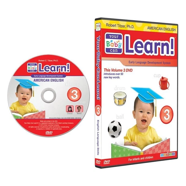 YOUR BABY CAN Learn! English Volume 3 DVD $43.55 - PicClick CA