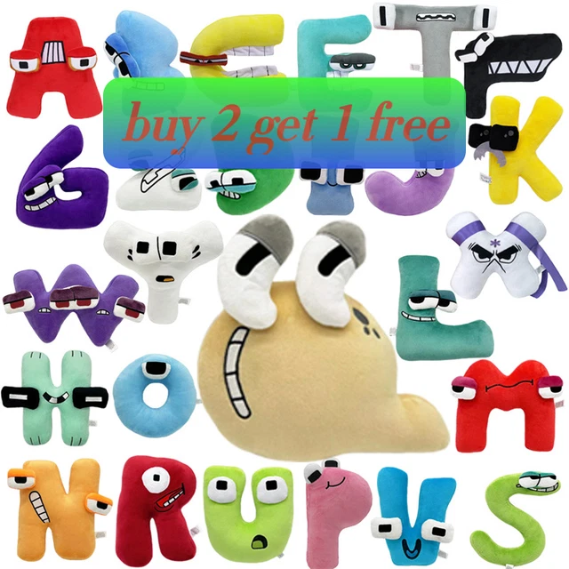 ALPHABET LORE STUFFED Animal Plush Doll Alphabetic Educational Toy New £8.69 - PicClick UK