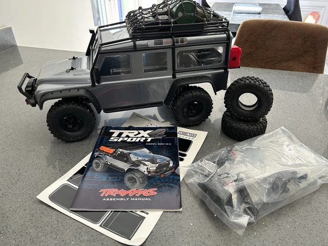 TRAXXAS TRX4 SPORT with Land Rover Defender Body £300.00 - PicClick UK