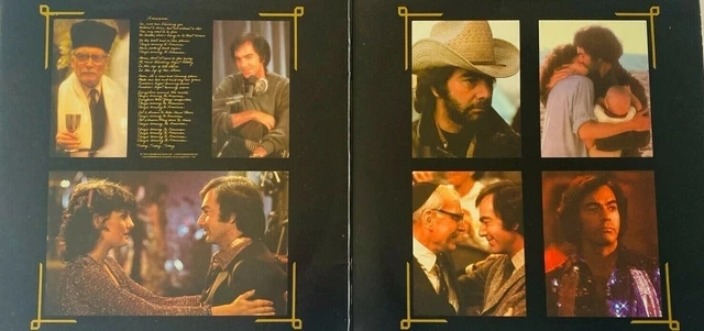 NEIL DIAMOND THE Jazz Singer LP RECORD soundtrack to MOVIE 1980 FOLD ...