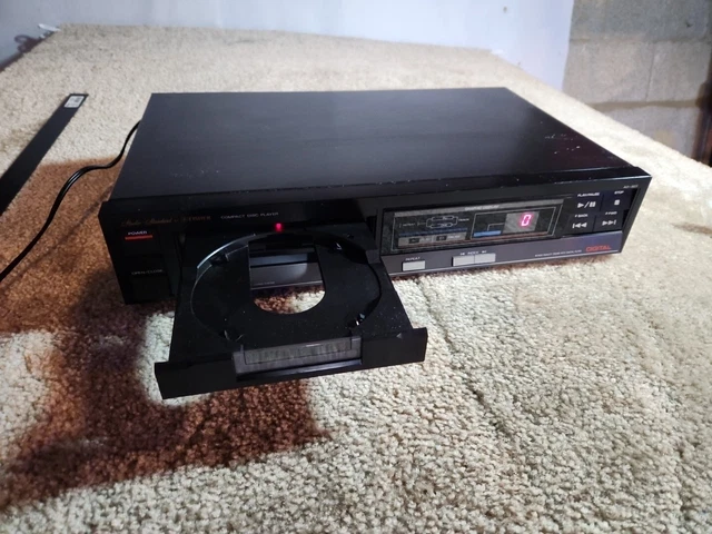 VINTAGE FISHER STUDIO Standard AD-871 Digital CD Player Tested ...