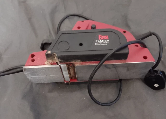 POWERDEVIL MODEL PDW 5016/AAC electric wood planer £19.99 - PicClick UK