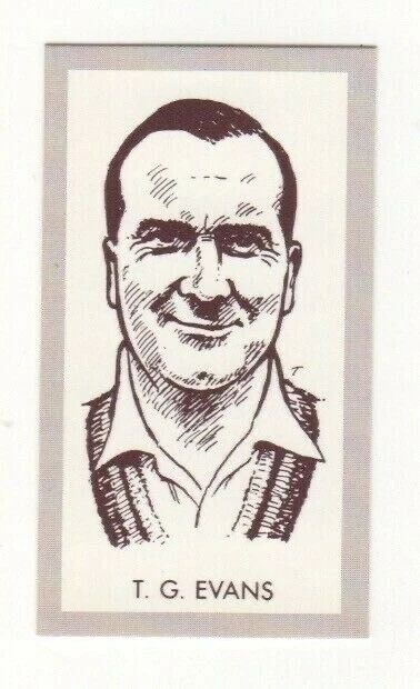 1950’S TEST CRICKETERS from 1992 - Godffrey Evans, Kent $4.99 - PicClick AU