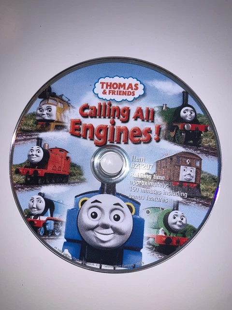 THOMAS & FRIENDS - Calling All Engines (DVD) - - **DISC ONLY - NO CASE ...