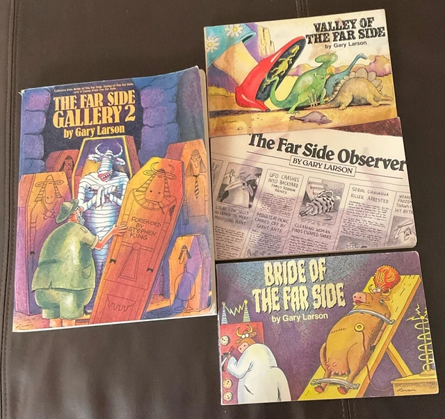 THE FAR SIDE Gallery #2 #4 #5 & #8 Valley of/Bride of The Farside by ...