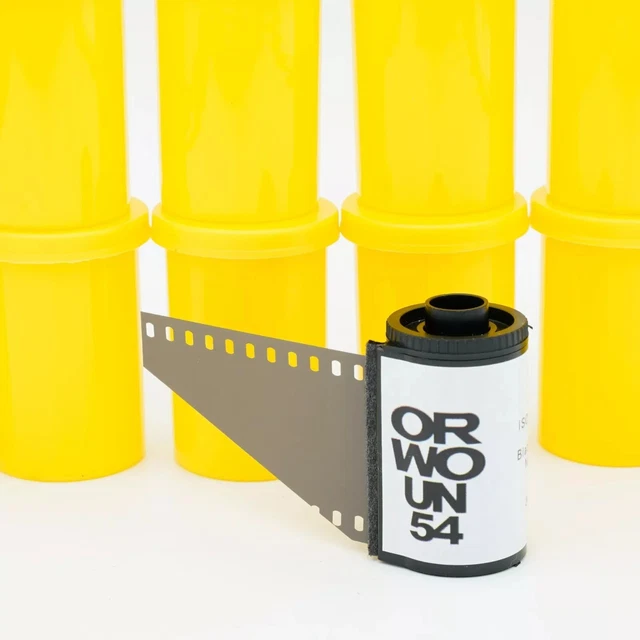 ORWO UN54 ANALOG 35mm Film ISO100 Fresh Film Black and White Negative ...