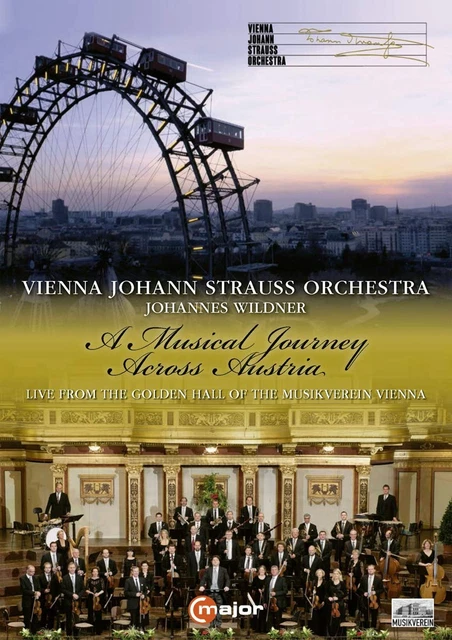 VIENNA JOHANN STRAUSS Orchestra: A Musical Journey Across Austria (DVD ...