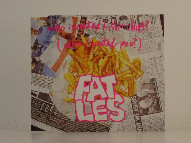 WHO INVENTED FISH AND CHIPS? FAT LES (H1) 1 Track CD Single Picture ...