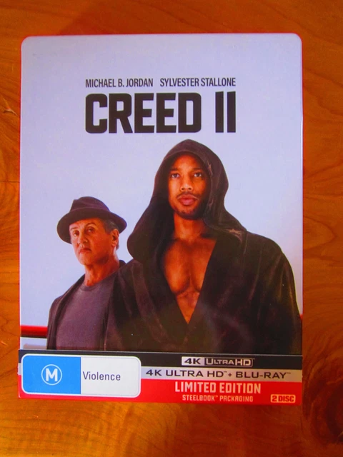 DVD 4K Ultra Hd Blu-Ray Creed Ii Limited Edition Steelbook ** Must See ...