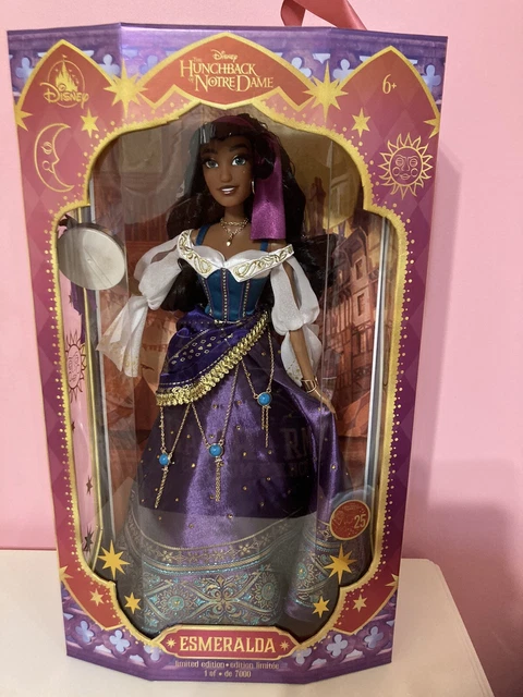 LIMITED EDITION DISNEY 17 inch ESMERALDA Doll Hunchback Notre Dame BNIB ...