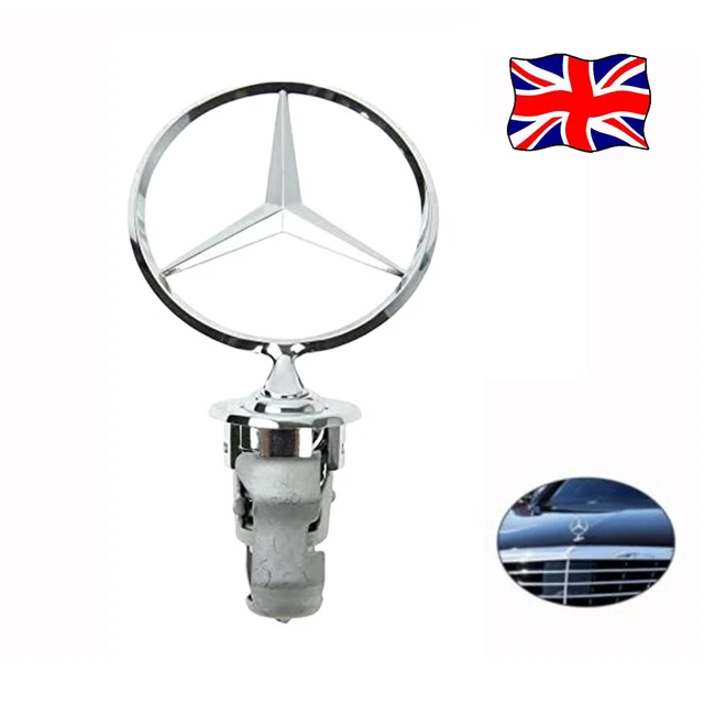 FIT MERCEDES BENZ NEW GENUINE W123 W126 W124 STAR BONNET BADGE EMBLEM ...