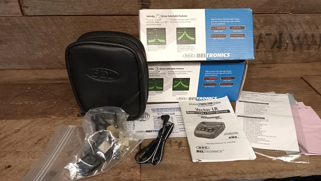 BELTRONICS VECTOR LR Radar Detector Vintage Snooper £24.99 - PicClick UK