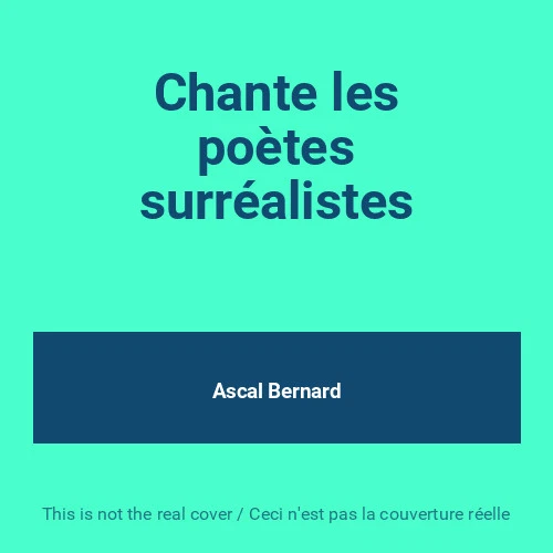 6 POÈTES SURRÉALISTES , Bernard Ascal EUR 4,99 - PicClick FR