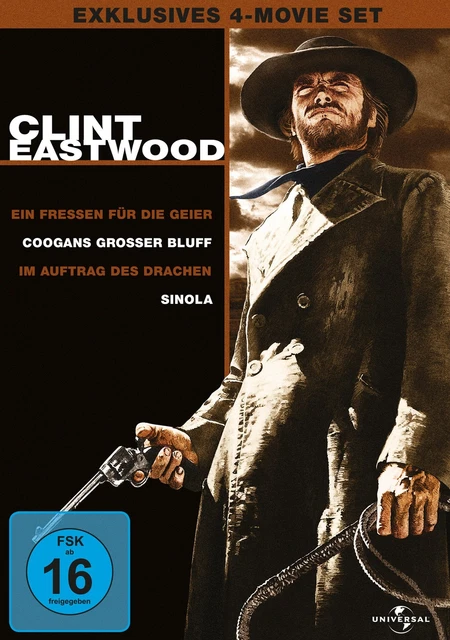 CLINT EASTWOOD COLLECTION - 4-Movie-Set [4 DVDs] (DVD) Eastwood Clint ...