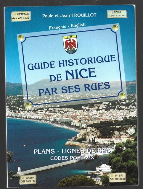 GUIDE HISTORIQUE DE Nice Par Ses Rues . Trouillot EUR 20,00 - PicClick FR