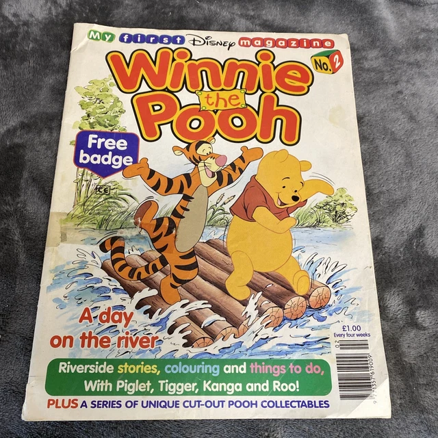 WINNIE-THE-POOH 1995 My First Disney Magazine £19.44 - PicClick UK