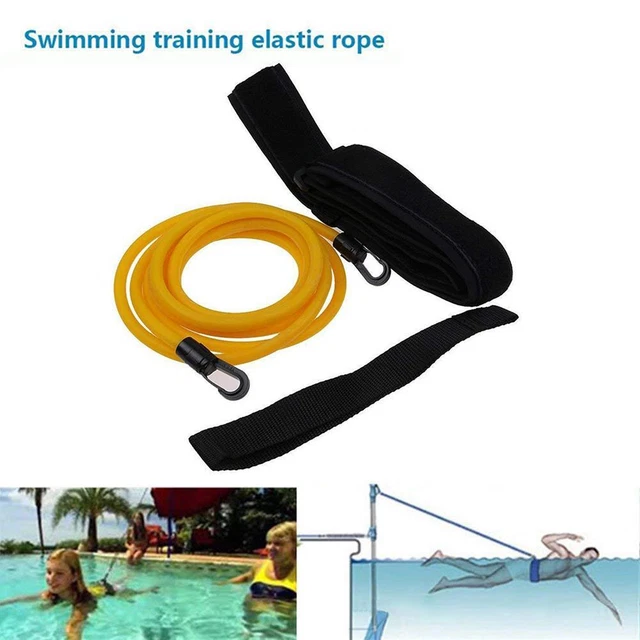 SWIM TRAINING EXERCISE Belts Rope Swimming Harness Resistance Band ...