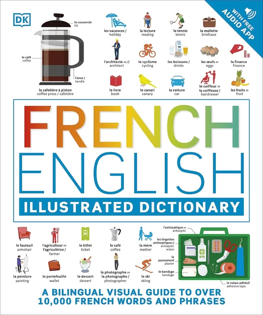 FRANÇAIS ANGLAIS ILLUSTRÉE Dictionary: A Bilingue Visuels Guide To Over ...