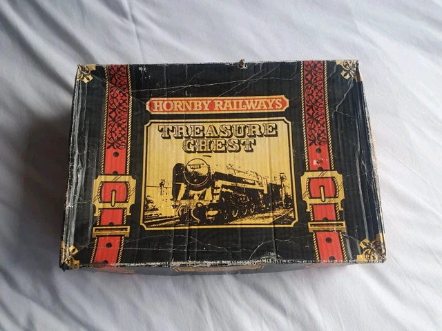 VINTAGE 1980S HORNBY Railways Treasure Chest Box ,catalogue £31.88 ...