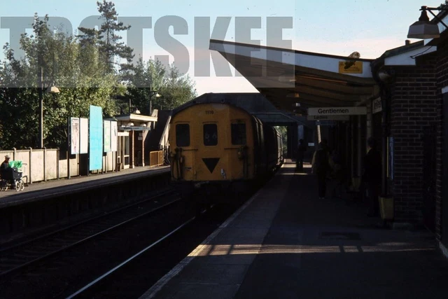 35MM SLIDE BR British Rail Diesel DMU Class 205 1118 Hurst Green 1978 ...