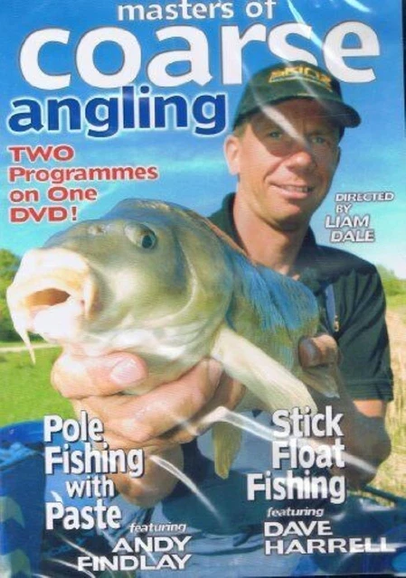 MASTERS OF COARSE Fishing DVD Sports Dave Harrell New Quality ...