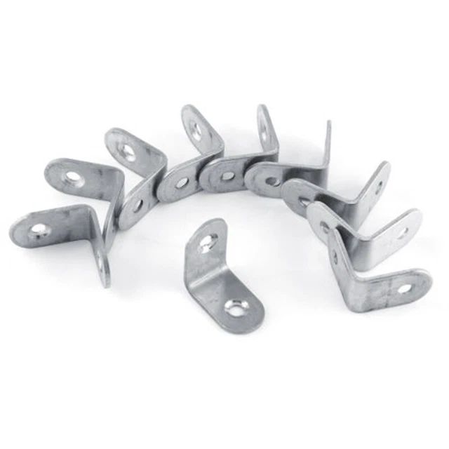 STAFFE ANGOLARI ROBUSTE in acciaio inox per giunti porte e mobili 10 pz ...