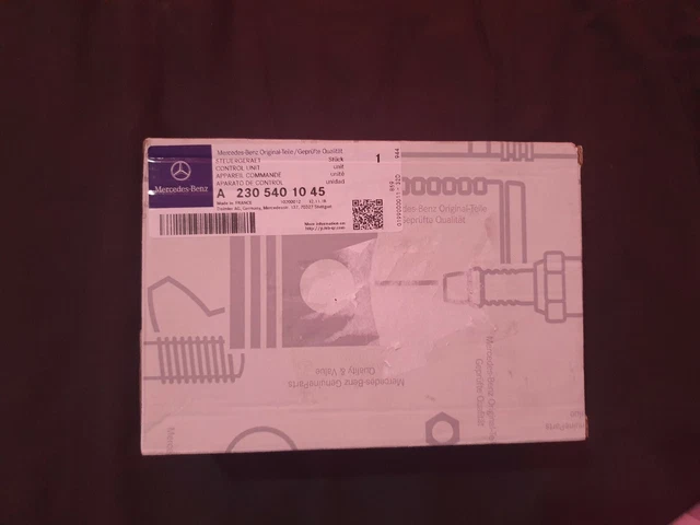 NEW GENUINE MERCEDES SL R230 Bosch Battery Control Module A2305401045 ...