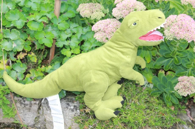 IKEA DOUDOU PELUCHE DINOSAURE T-REX VERT JATTELIK 66 CM EUR 20,00 ...