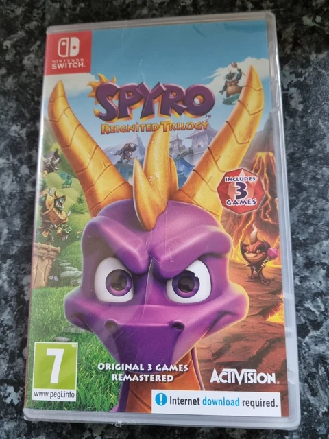NINTENDO SWITCH GAME.SPYRO-REIGNTED Trilogy.new £13.50 - PicClick UK