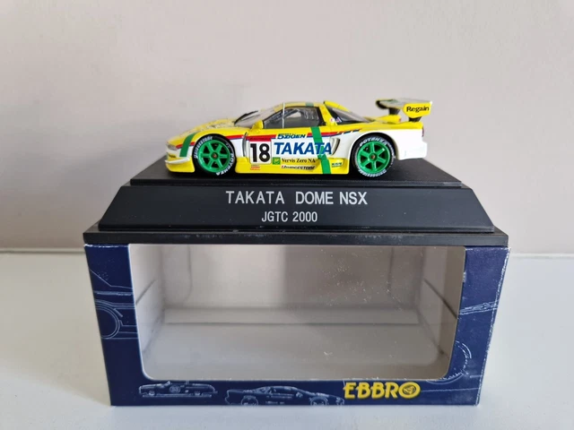 EBBRO 1/43 TAKATA Dome Honda NSX Kaneishi/Wakisaka - #18 JGTC 2000 ...