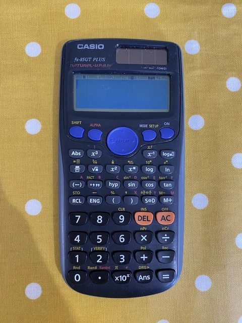 CASIO FX-85GT Plus Scientific Calculator - Black £5.42 - PicClick UK