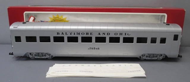 LGB 30570 G Scale B&O Streamliner Passenger Car - Metal Wheels EX/Box ...