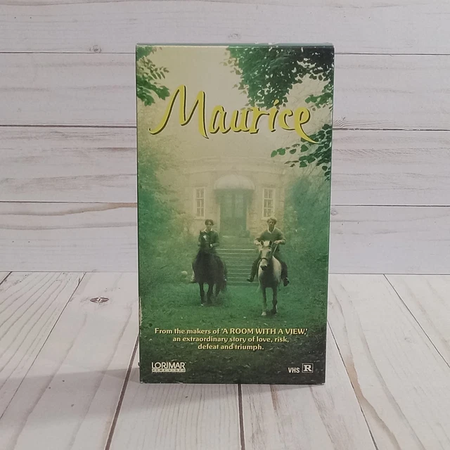 MAURICE VHS TAPE 1987 British Romance Drama James Wilby Hugh Grant Ben ...