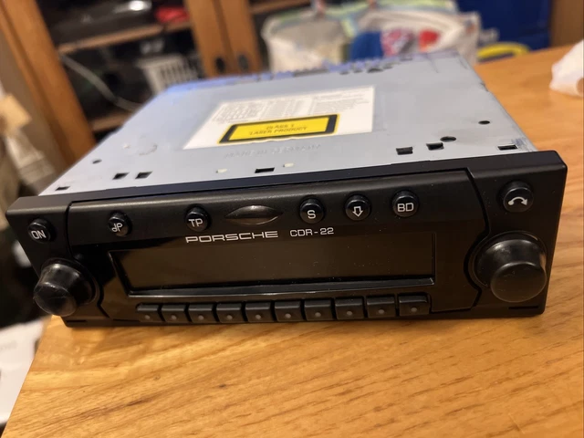 PORSCHE BOXSTER CDR-22 Stereo Radio Headunit Becker 996 911 £150.00 ...