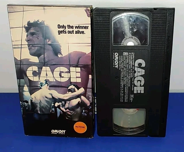 CAGE (VHS, 1989) Lou Ferrigno Reb Brown Action HTF £5.50 - PicClick UK