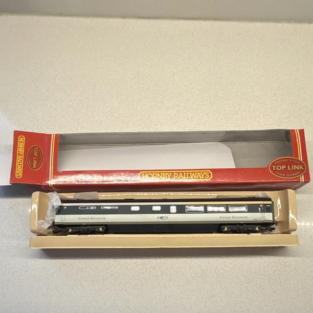 HORNBY RAILWAYS OO GWR Mk3 Buffet Car Green/Grey Analogue R4103A £21.50 ...