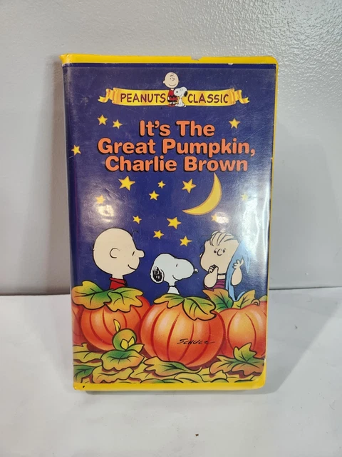 ITS THE GREAT Pumpkin, Charlie Brown (VHS, 1996, Clamshell) £5.85 ...