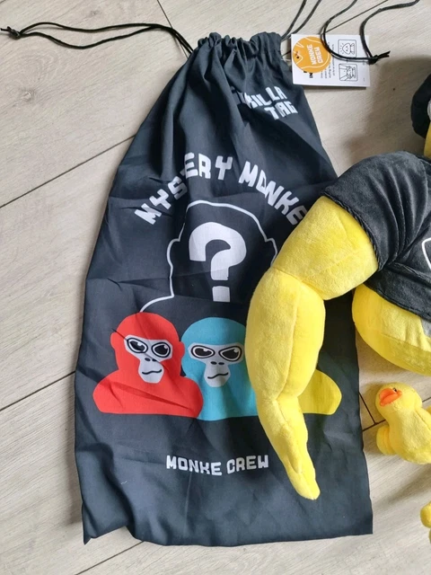 OFFICIAL GORILLA TAG Yellow Mystery Monke With Accessories Juniper ...