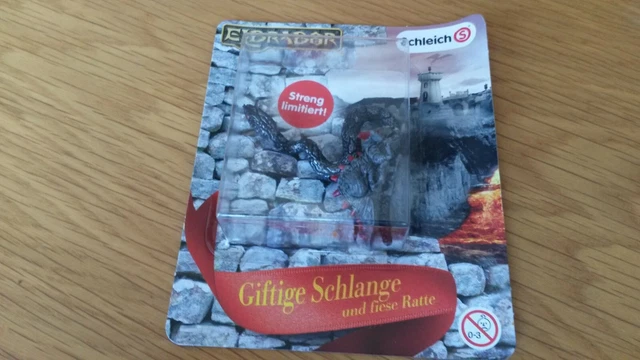 SCHLEICH ELDRADOR CREATURES *** Giftige Schlange und fiese Ratte ...